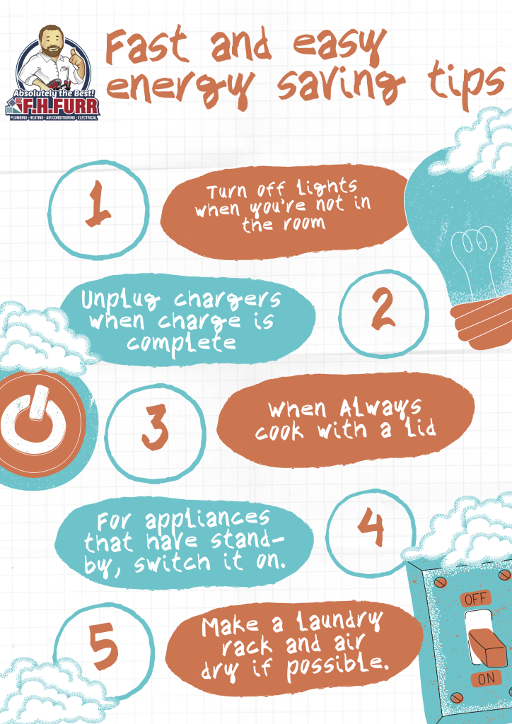 Easy Energy Saving Tips | F.H. Furr Blog